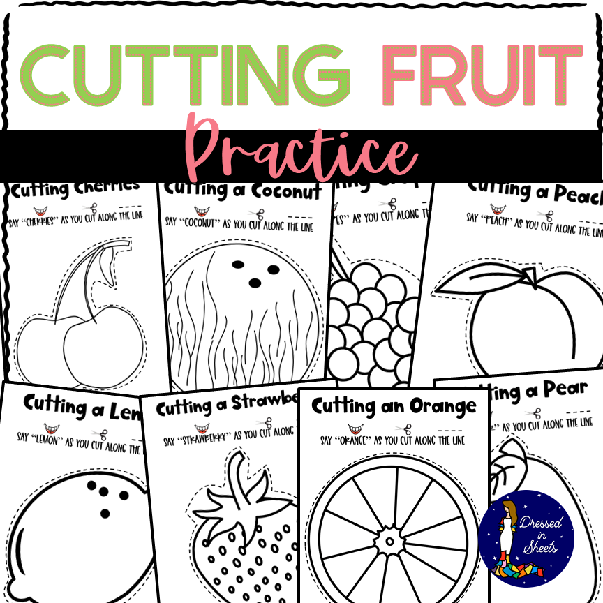 Cutting Fruit Practice - Made By Teachers