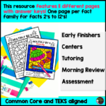 Winter Multiplication Color by Number | Made By Teachers