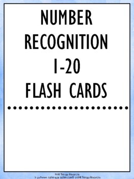 Number Recognition BINGO 1-20 | Made By Teachers
