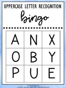 Alphabet Bingo - Uppercase Letters Game | Made By Teachers