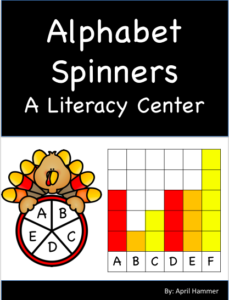 A Thanksgiving Themed Letter Recognition Game | Made By Teachers