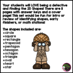 I Spy 2D Shapes Worksheets - Made By Teachers