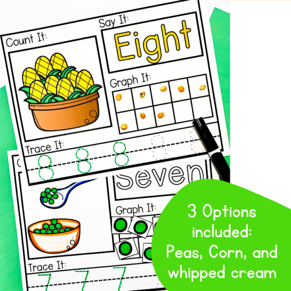 Thanksgiving Math Centers Preschool and Kindergarten | Made By Teachers