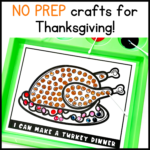 Thanksgiving Crafts Q Tip Painting Fine Motor - Made By Teachers