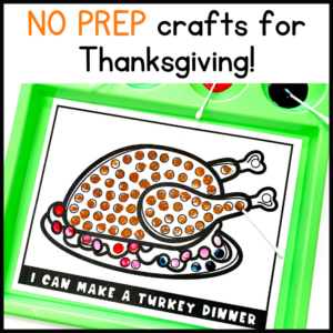 Thanksgiving Crafts Q Tip Painting Fine Motor | Made By Teachers