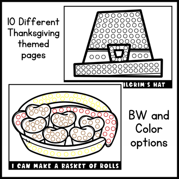 Thanksgiving Crafts Q Tip Painting Fine Motor | Made By Teachers