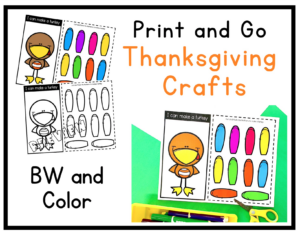 Thanksgiving Turkey Crafts Preschool and Kindergarten - Made By Teachers