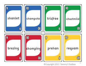 Decoding Multisyllable Nonsense Words Phonics Game - Made By Teachers