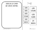 Actividades para PK-1: Los zombis | Free Spanish - Made By Teachers