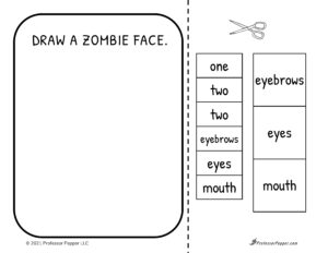 Free English PK-1st Sampler: Zombie Edition | Made By Teachers