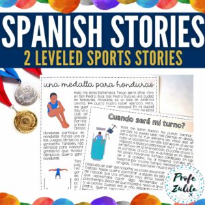 2 Sports Stories in Spanish | Level 1 & 2 - Made By Teachers
