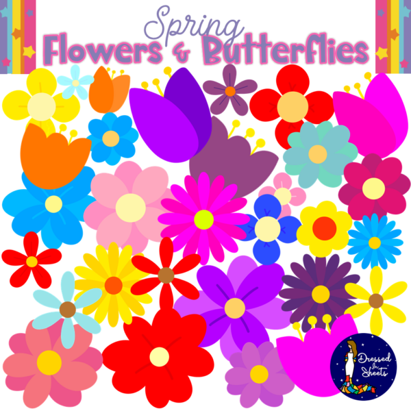 Spring Flowers and Butterflies | Made By Teachers