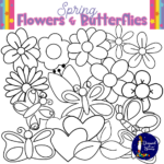 Spring Flowers and Butterflies | Made By Teachers