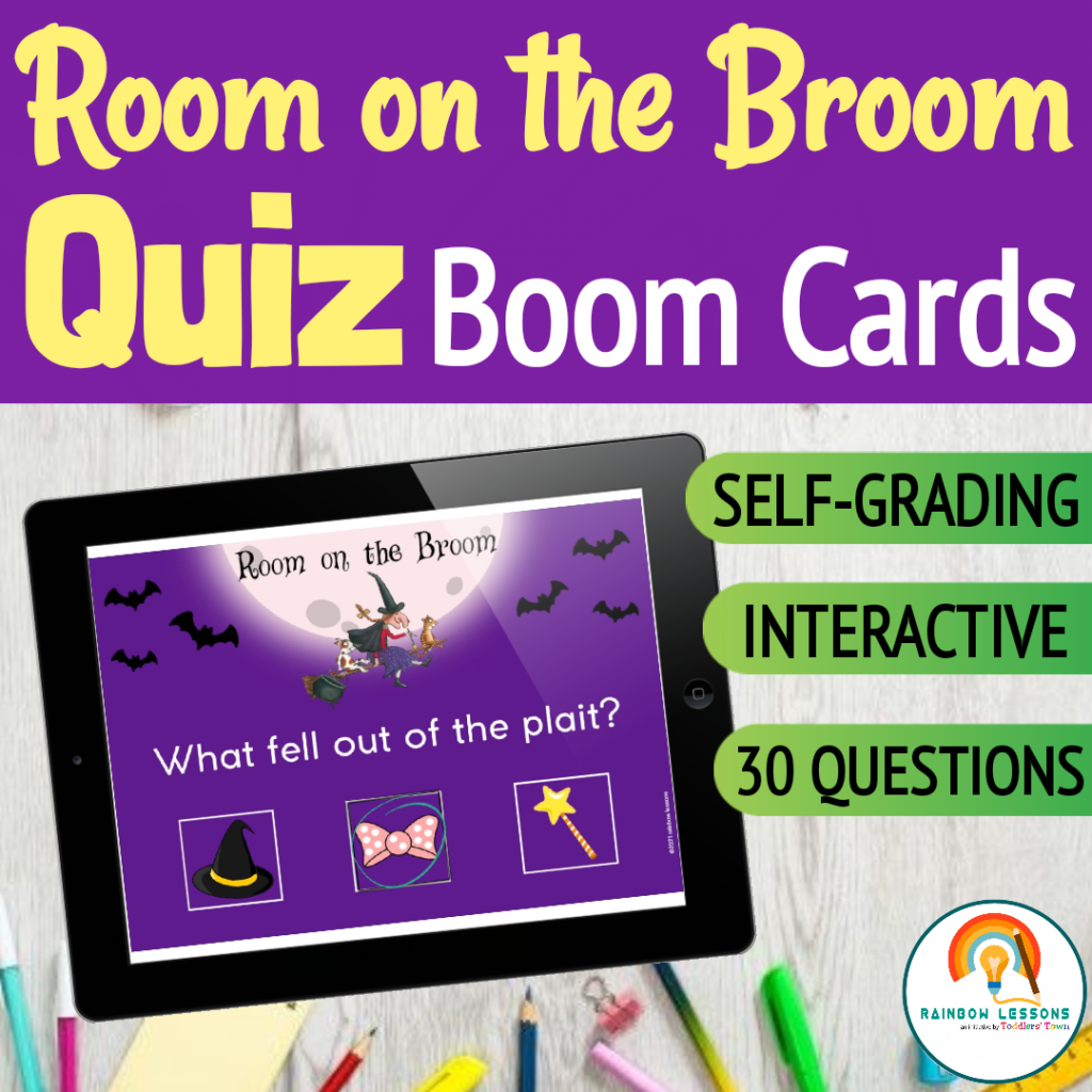 Room on the Broom Wh Questions | Halloween - Made By Teachers