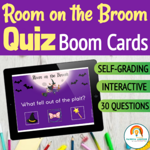 Room on the Broom Wh Questions | Halloween - Made By Teachers