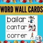 34 Spanish Activities and Hobbies Word Wall Cards - Made By Teachers