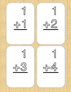Addition Flash Cards Math Facts 0 to 24 - Made By Teachers