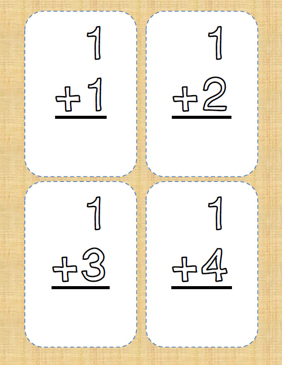 Addition Flash Cards Math Facts 0 to 24 | Made By Teachers
