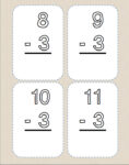 Math Flash Cards Addition Facts & Subtraction Fact - Made By Teachers