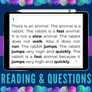 Boom Cards | ESL Short Story: Bunny | Reading | Made By Teachers