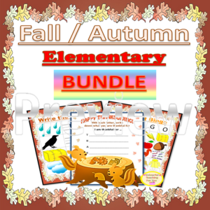 Fall Activities for Reading, Writing and Centers - Made By Teachers