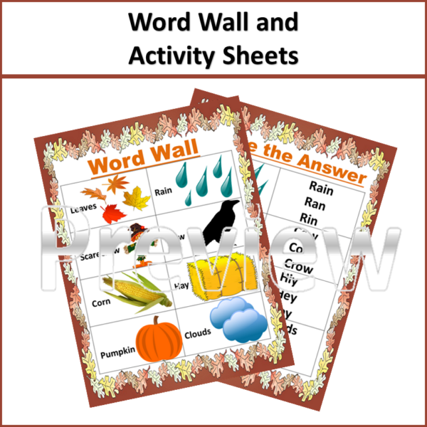 Fall Activities for Reading, Writing and Centers - Made By Teachers