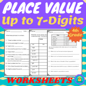 4th Grade Place Value Worksheets - Made By Teachers