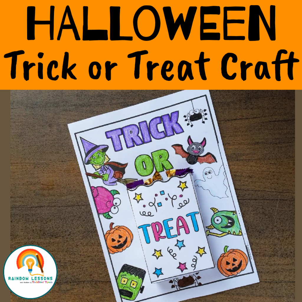 Trick or Treat Bag | Halloween Craft - Made By Teachers
