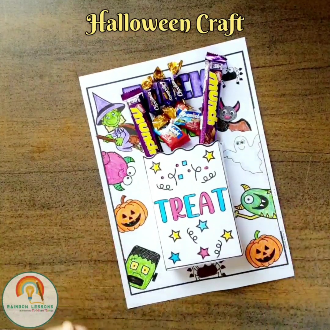 Trick or Treat Bag | Halloween Craft | Made By Teachers