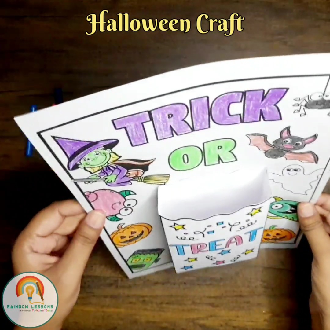 Trick or Treat Bag | Halloween Craft | Made By Teachers