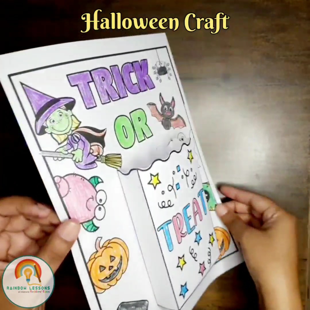 Trick or Treat Bag | Halloween Craft | Made By Teachers