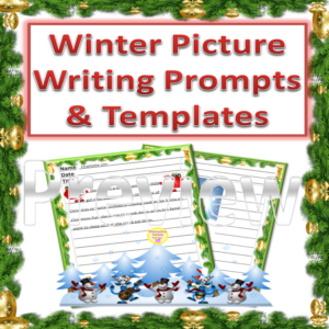 Christmas Winter Writing Prompts for Elementary | Made By Teachers