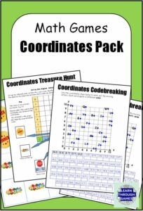 Coordinates Pack - Made By Teachers
