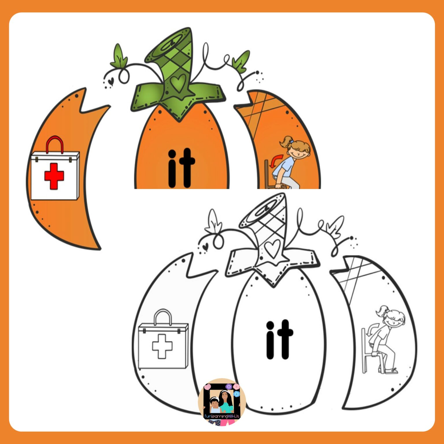 Build a Pumpkin Halloween Literacy & Math Bundle | Made By Teachers