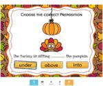 Thanksgiving Prepositions | Thanksgiving Activity | Made By Teachers