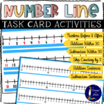Number Line Task Card Activities - Made By Teachers