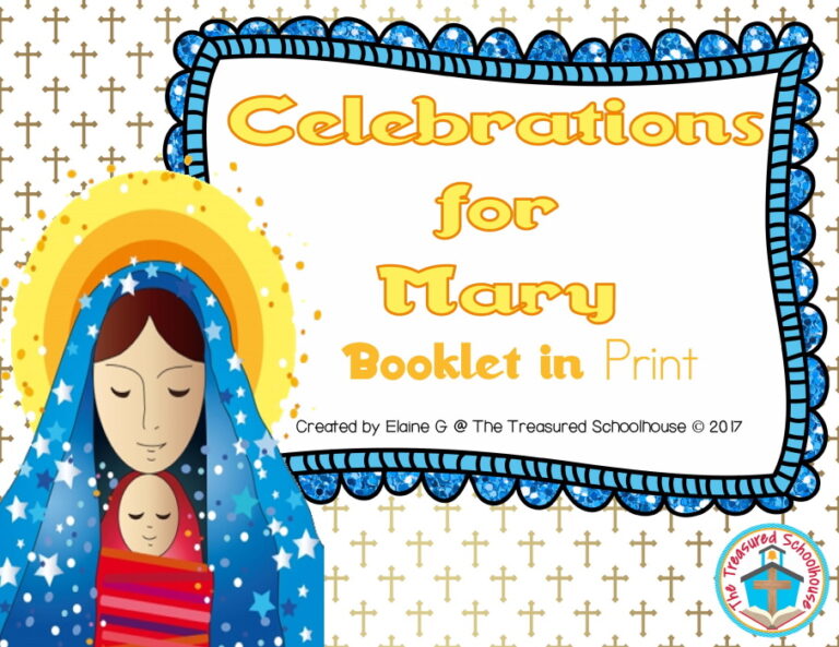 Celebrations for Mary Booklet in Print | Made By Teachers