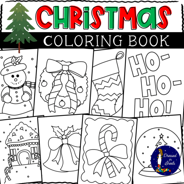 Printable Christmas Coloring Pages | Made By Teachers