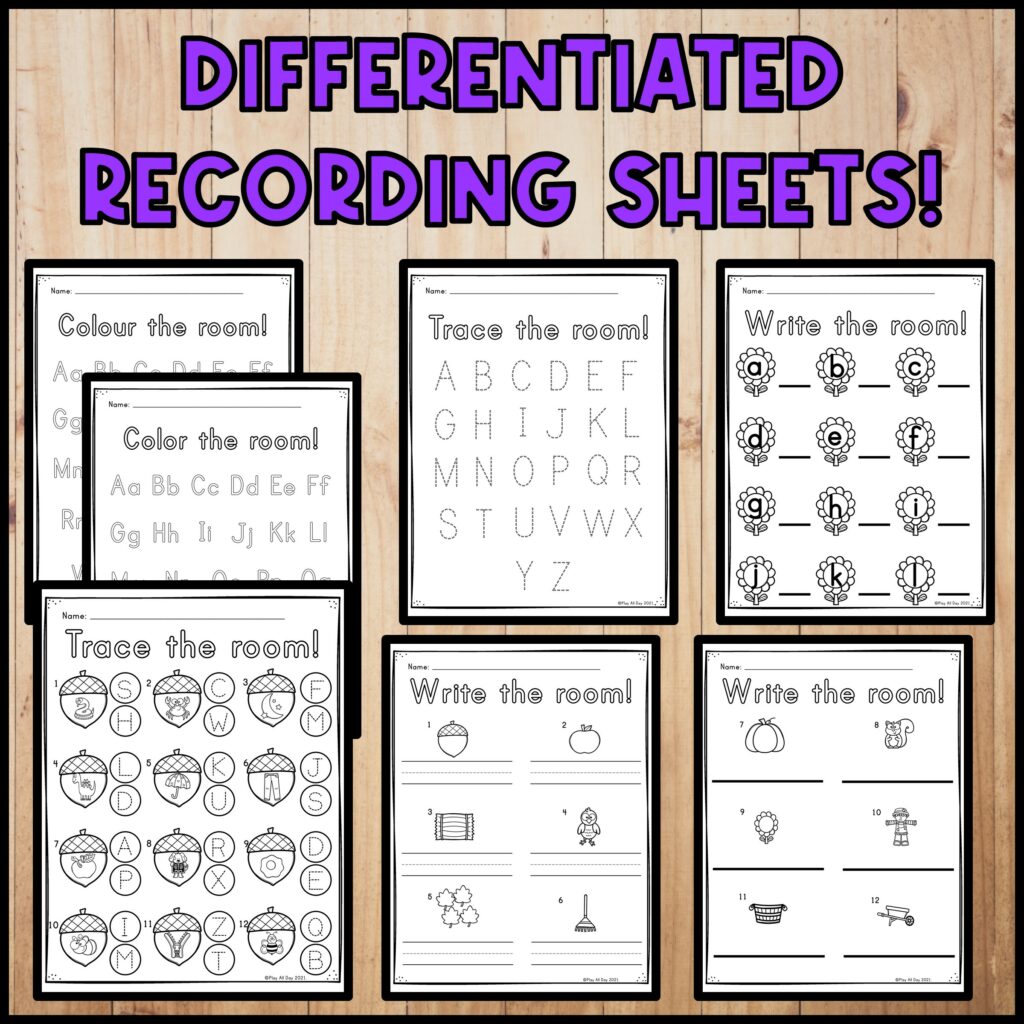 FALL Write the Room | Writing Activities for Early - Made By Teachers