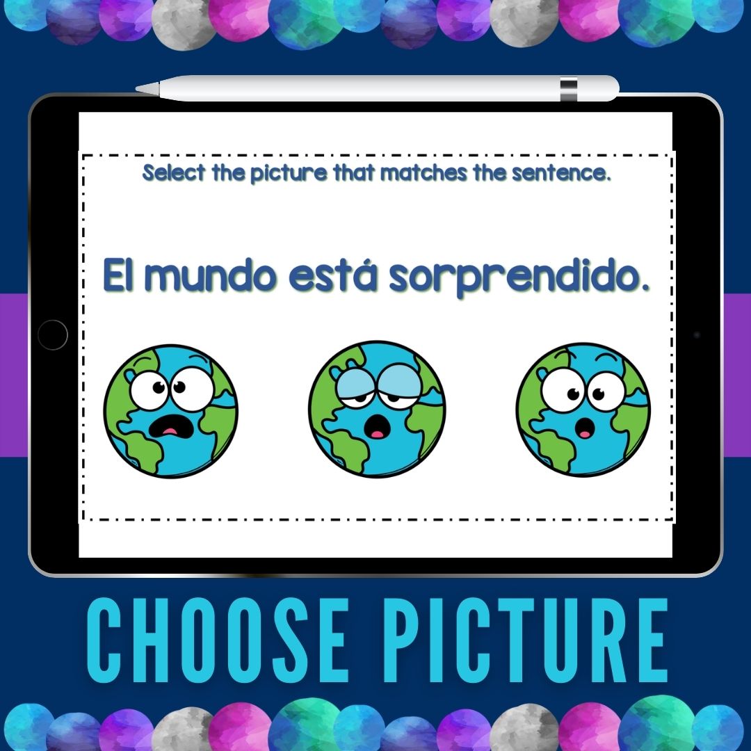 Boom Cards | Spanish Emotions with Earth Day theme - Made By Teachers