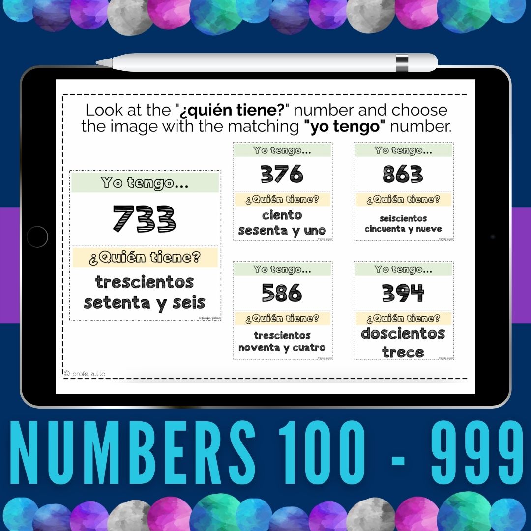 Boom Cards | Spanish Numbers Practice | - Made By Teachers