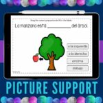 Boom Cards | Spanish prepositions practice | Made By Teachers