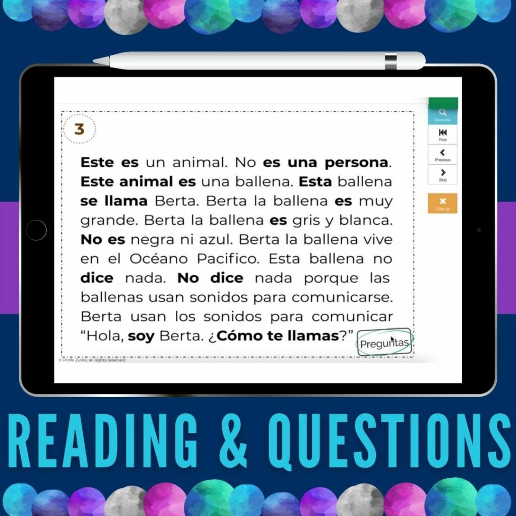 Spanish Winter Story: Yeti | Irregular Preterite | Made By Teachers