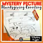 Thanksgiving Counting 1-10 Mystery Pictures - Made By Teachers