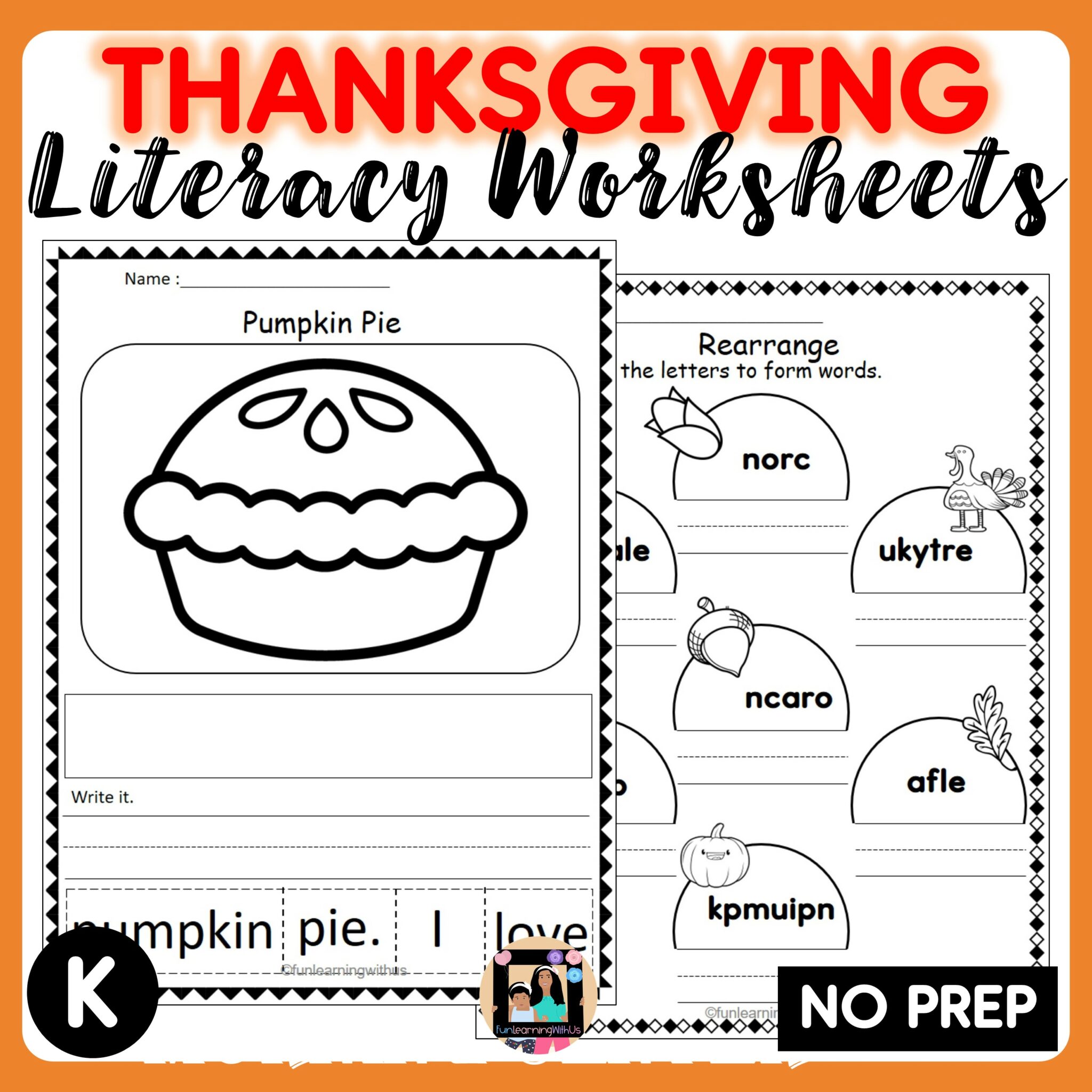 Thanksgiving Literacy Activities | November | Made By Teachers