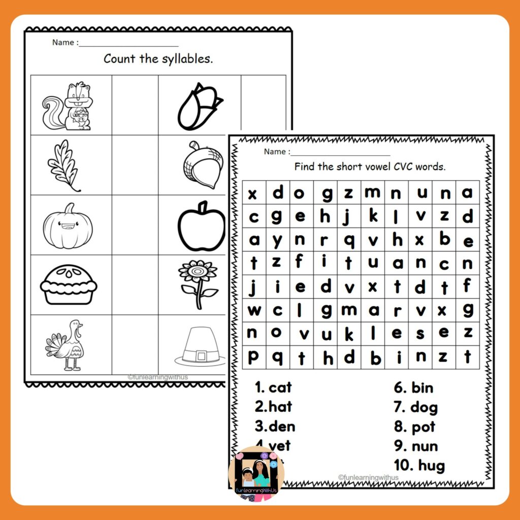 Thanksgiving Literacy Activities | November - Made By Teachers