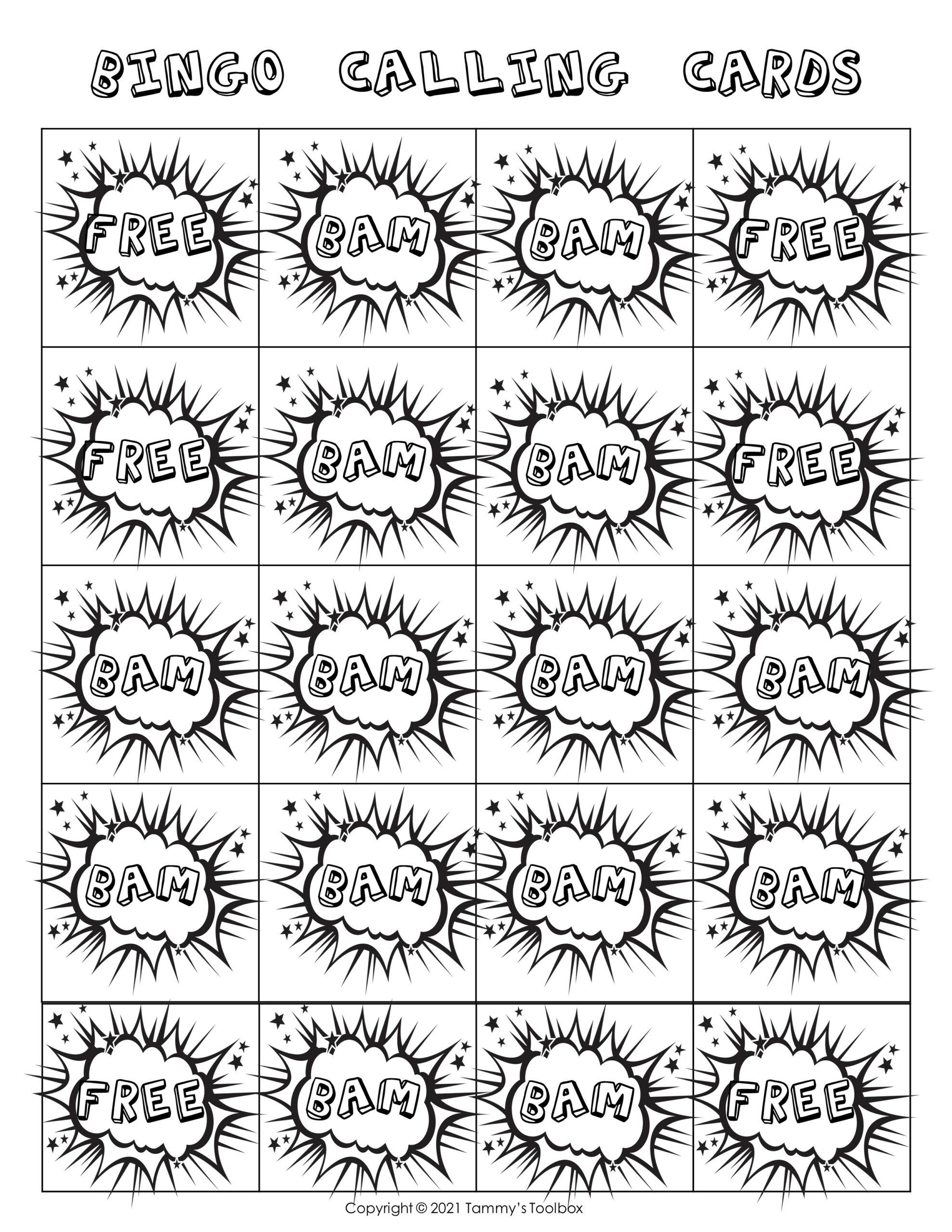 Syllable Types Bingo Game with Editable Cards | Made By Teachers