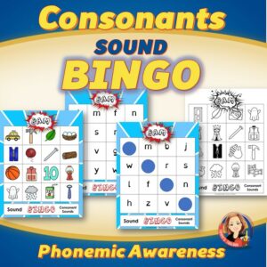 Alphabet Letter Sounds Recognition Bingo - Made By Teachers