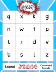 Alphabet Letter Sounds Recognition Bingo - Made By Teachers