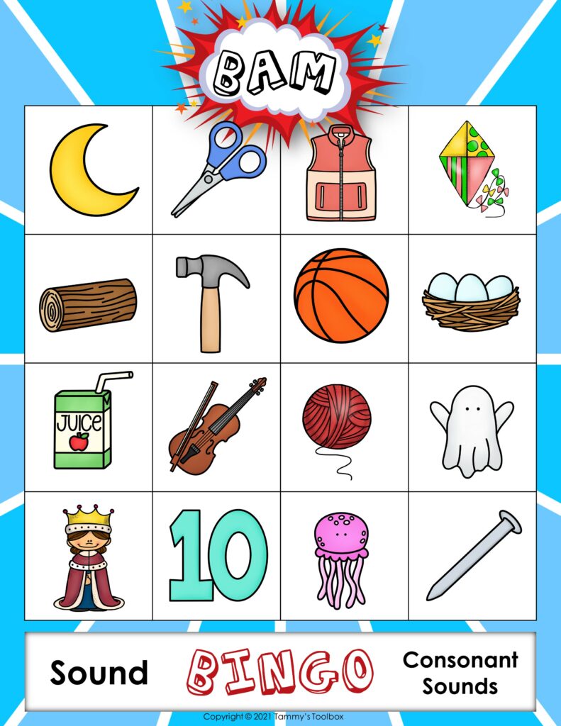 Alphabet Letter Sounds Recognition Bingo - Made By Teachers